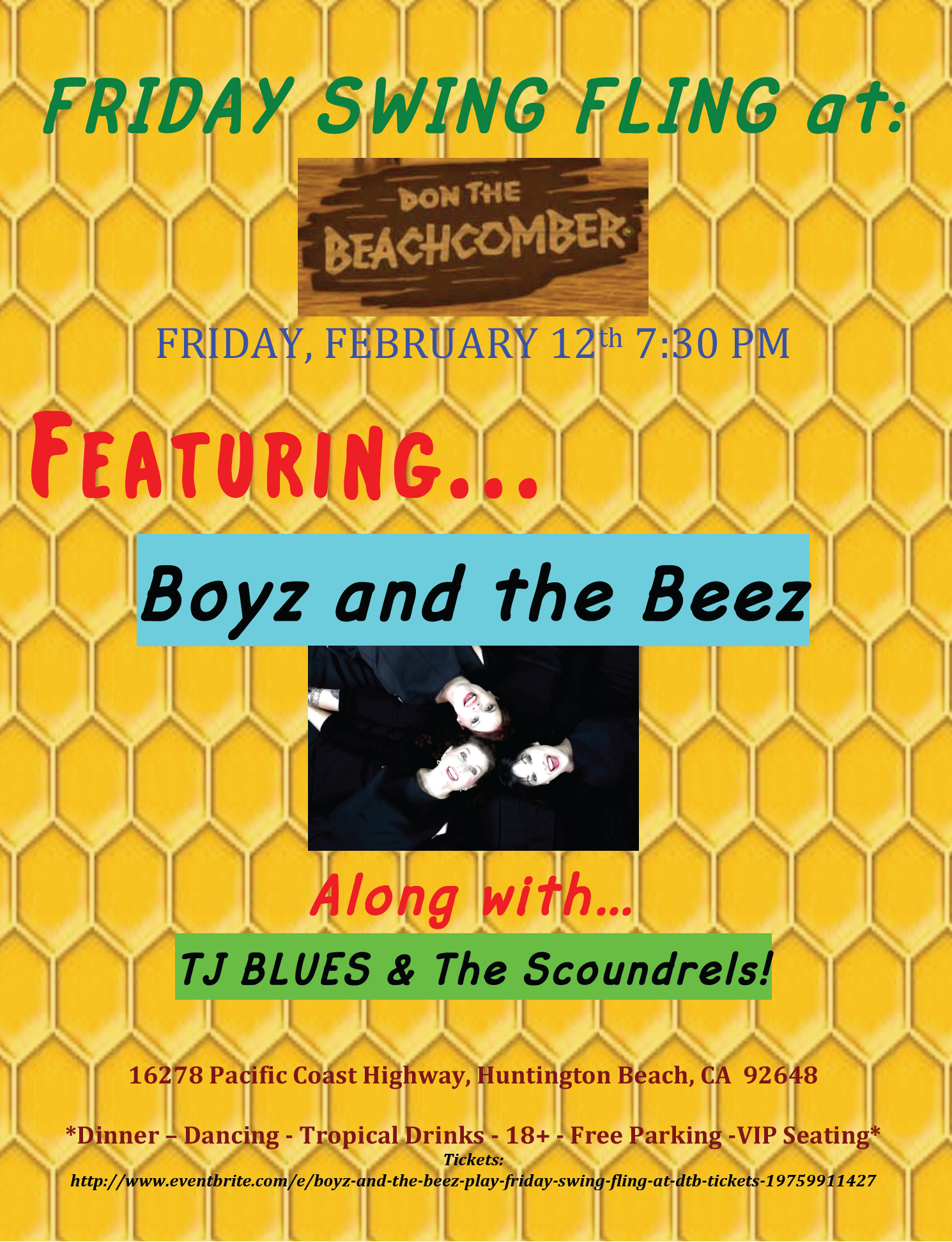 BTBC FLYER | Boyz and The Beez